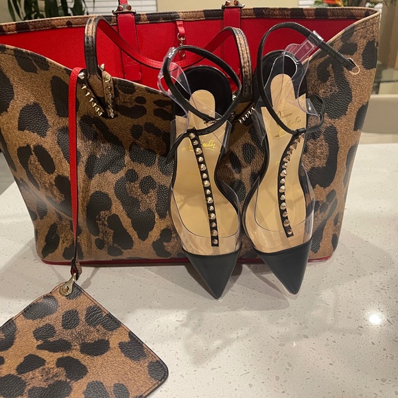 Christian Louboutin | Bags | Christian Louboutin Cabata Tote With ...